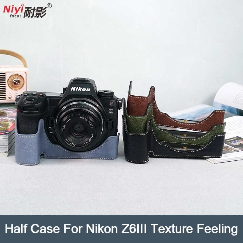 Nikon Z63 PU หนังสําหรับ Nikon Z6 III Z6 Mark III Body Mirrorless กล้อง ...
