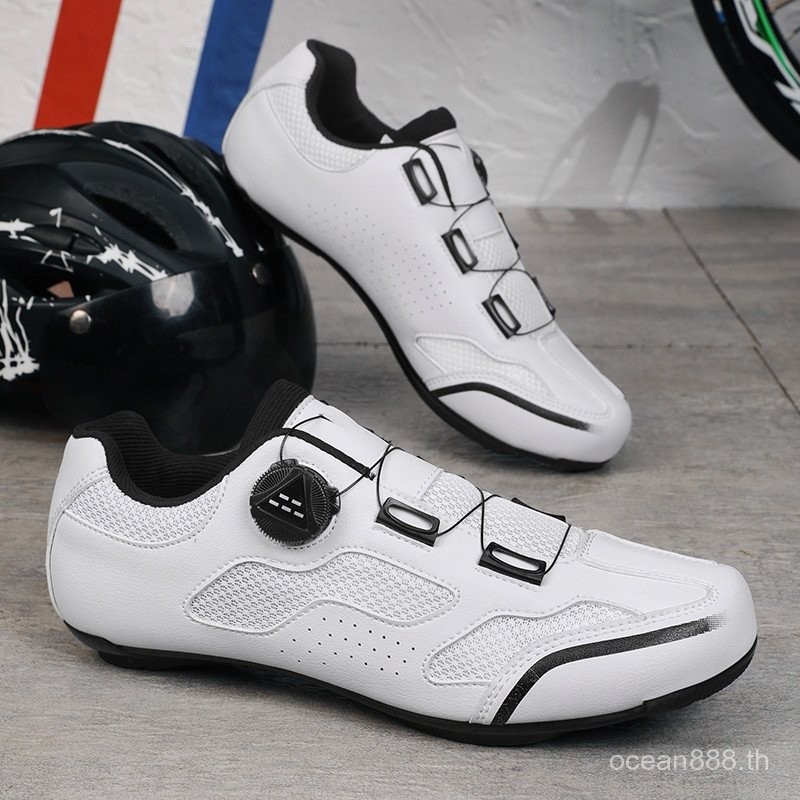 รองเท้าจักรยานผู้ชายแบบคลีตสำหรับถนน รองเท้าจักรยาน MTB รองเท้าจักรยาน ...