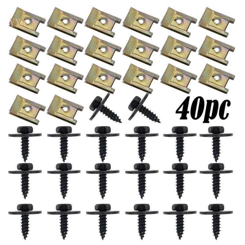 Yxa U Hex สกรู Quick Release ภายใต้ถาดแผ่นโลหะ Retainer คลิปภายนอก Trim ...