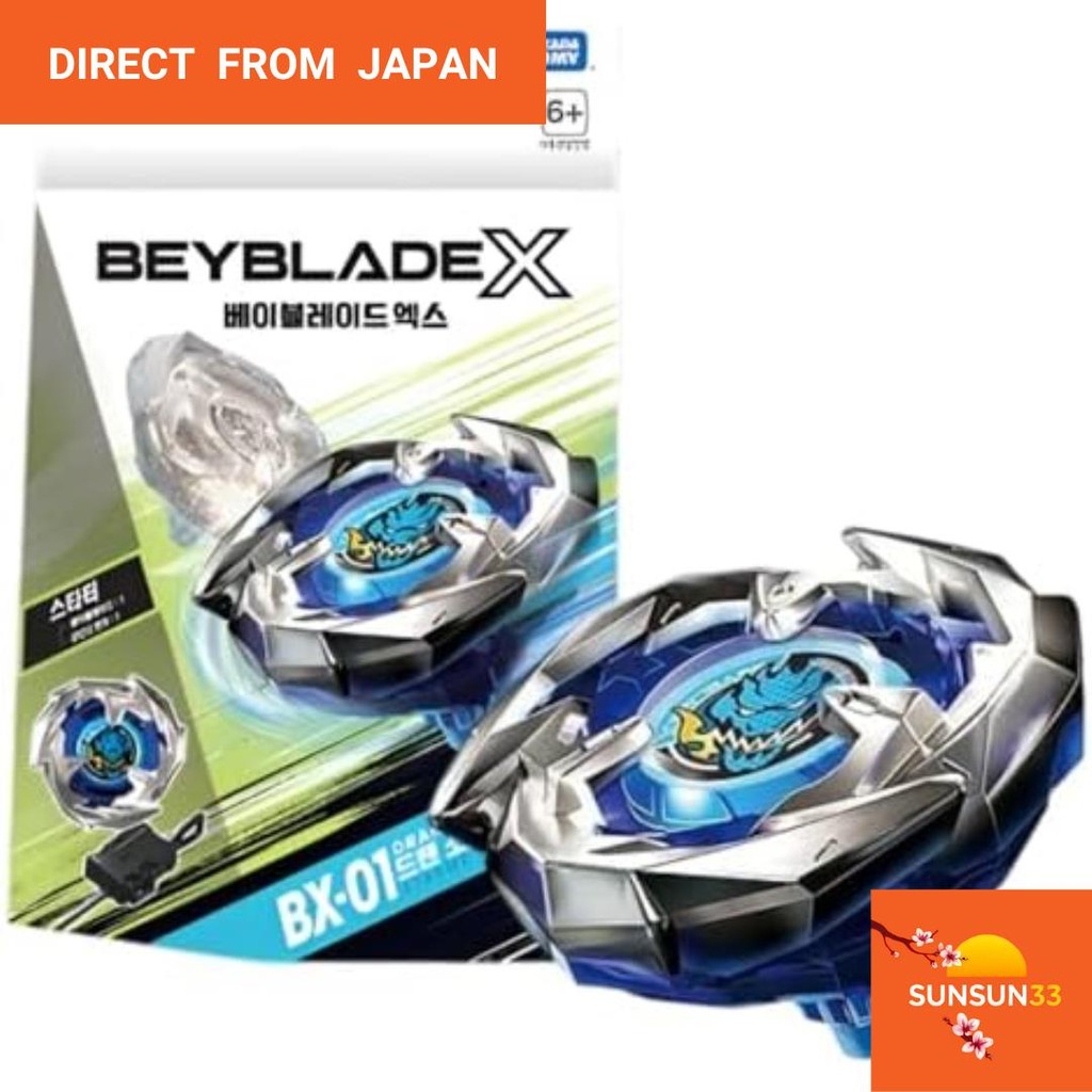 【Direct from Japan】[ของแท้] Takara Tomy Beyblade X BX-01 Starter, Dran Sword, 3-60F Beyblade x ...