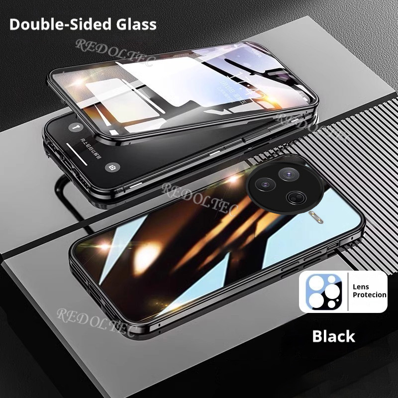 POCO F7 Pro Casing 360 Full Lens Protection Magnetic Metal Case Xiaomi ...