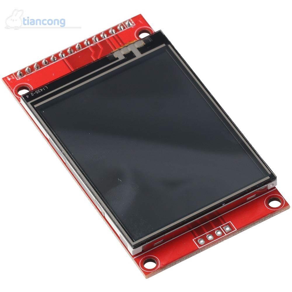 TIANCONG 2.4 "SPI TFT, ILI9341 พร้อม PCB จอแสดงผล LCD แผงสัมผัส, ประสิทธิภาพที่มีประสิทธิภาพ 5 V ...