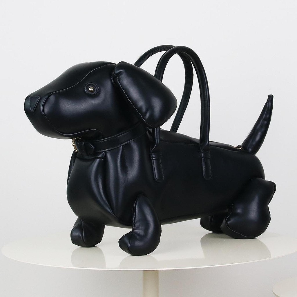 [Qklmdt] กระเป๋าสะพายแปลกใหม่ Dog Shaped Satchel Animal Shaped Fashion ...