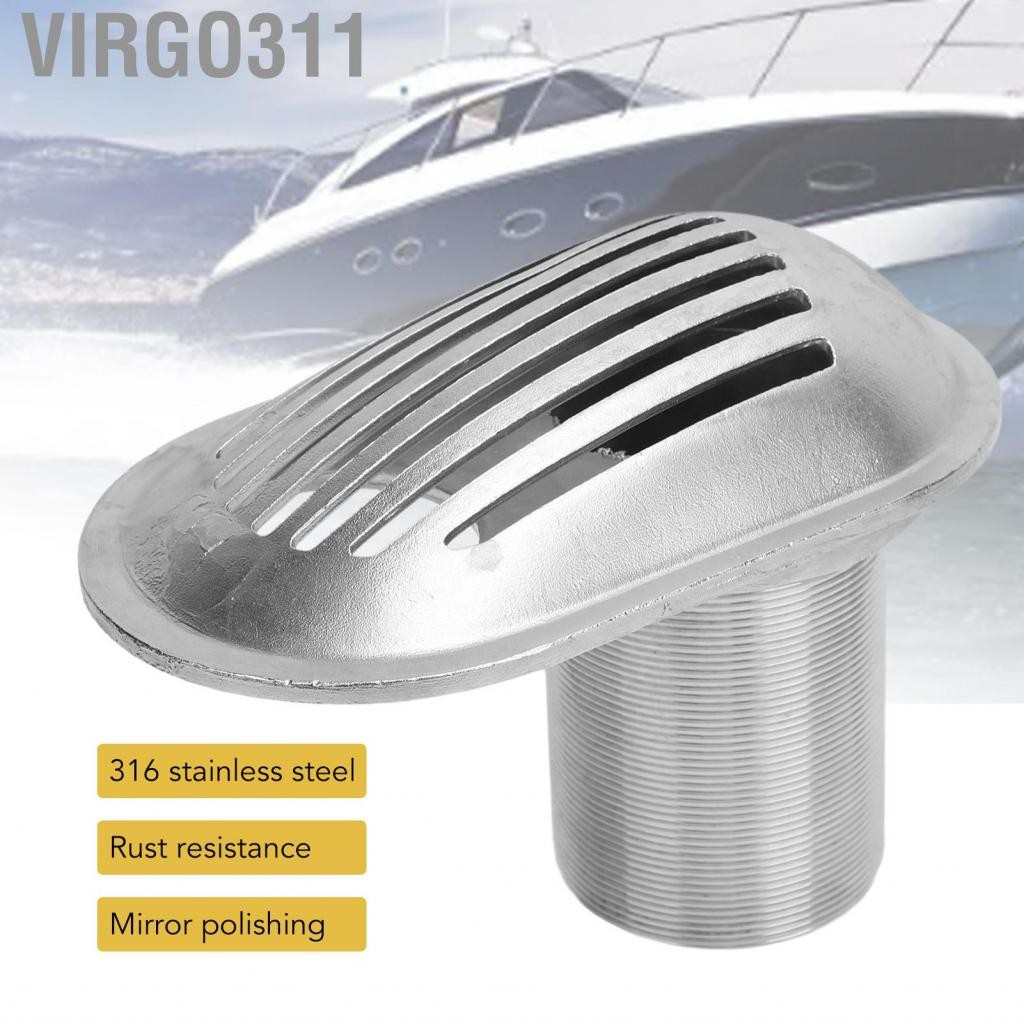 Virgo311 Marine เรือ Intake Strainer สแตนเลส 316 Thru Hull Water Pickup ...