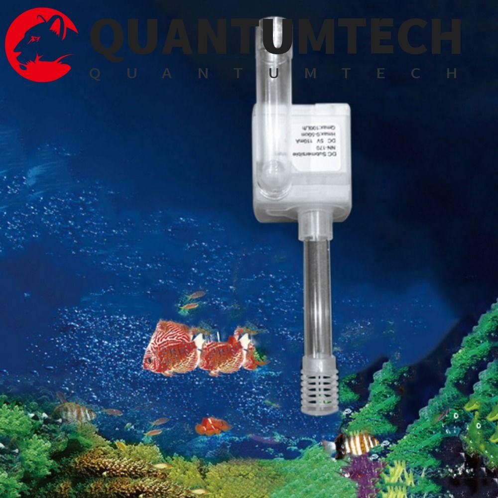 Quantumtech ปั๊มน้ําขนาดเล็ก,ถ้วยดูดพลาสติกปั๊มจุ่มขนาดเล็ก,แบบพกพาเงียบเป็นพิเศษ 1W USB ปั๊ม ...