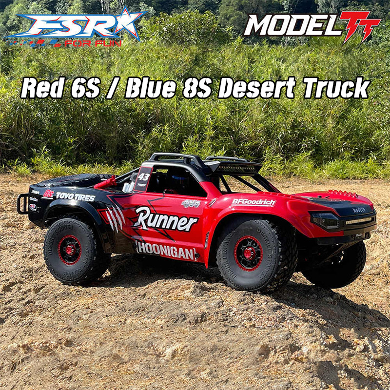 Fsr 1/7 6S 8S Desert Storm Desert รถบรรทุก 4WD RTR Scale รีโมทคอนโทรล ...