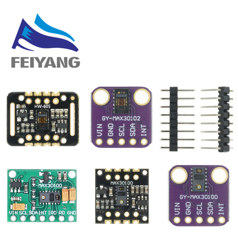 Mh-et LIVE MAX30102 MAX30100 Heart rate Sensor โมดูล Puls detection ...