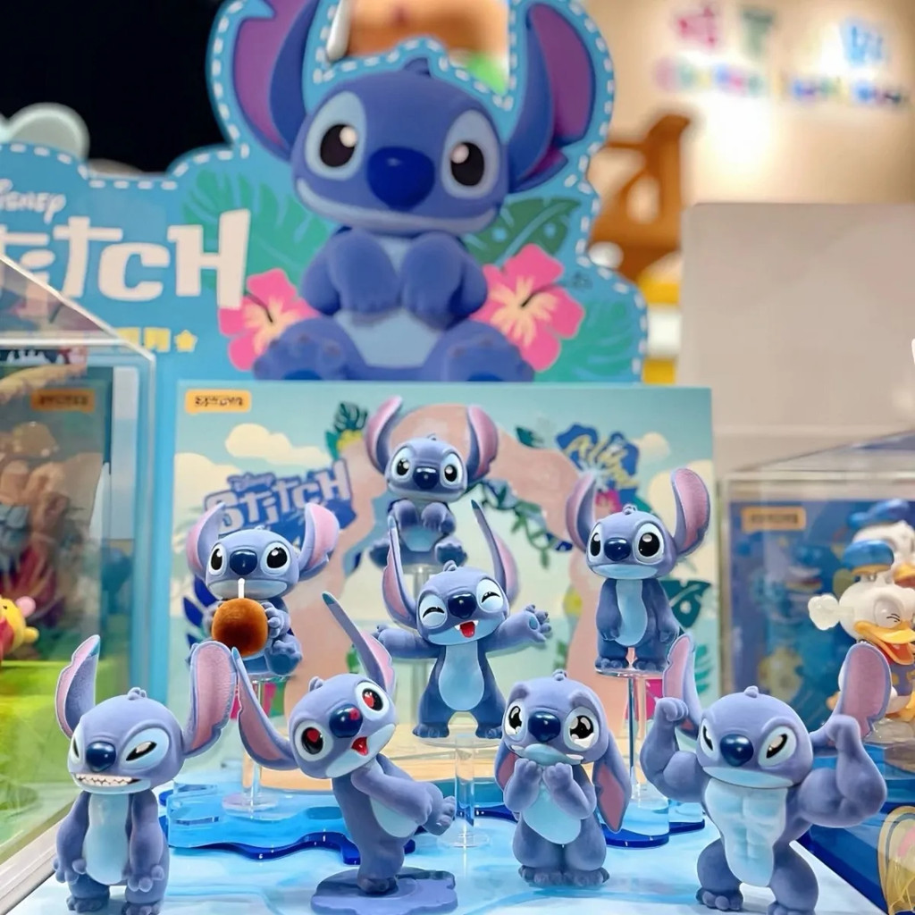 52toys Stitch Strange Cute Series อินเทรนด์เล่นฟิกเกอร์ Mystery Box ตก ...
