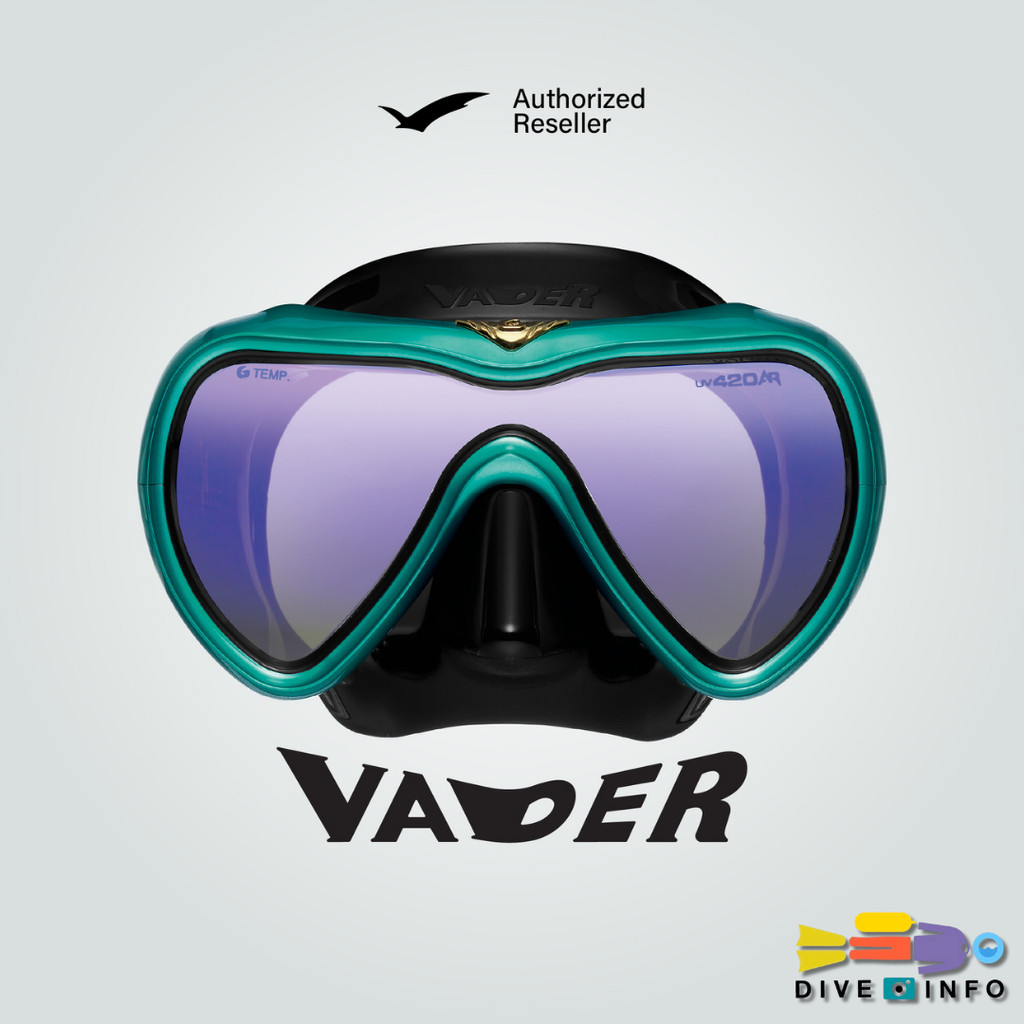 GULL Mask Vader (AR) G-Series UV 420 Cut Lens หน้ากากดำน้ำ เวเดอร์ ...