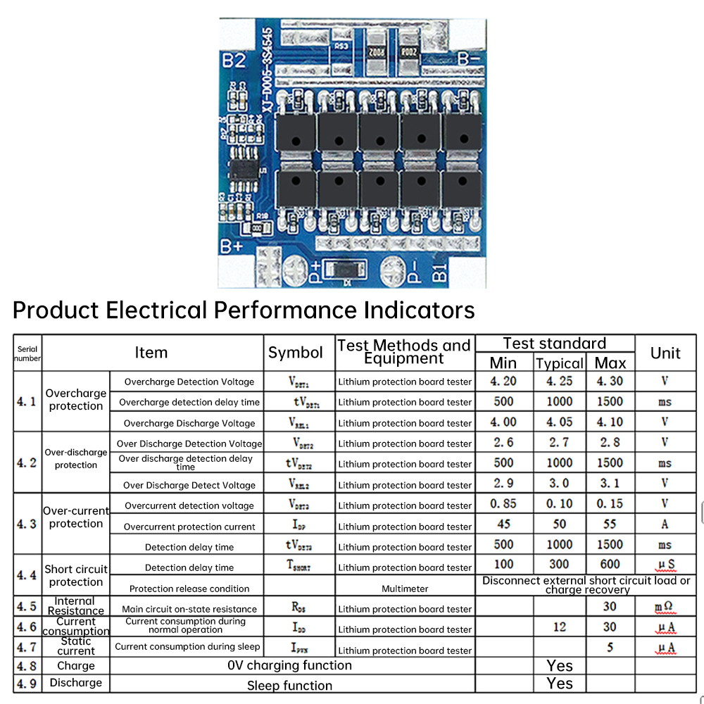 DIYMORE 3S 12V 25A Triple 10MOS Anti-Overcharge & Overflow BMS Li-ion ...