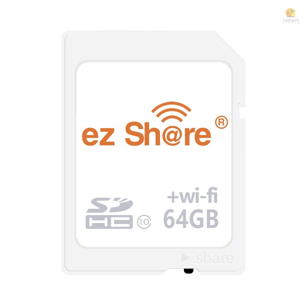 Ez Share SD Card Wireless WiFi Share Card Flash Card Class 10 64GB สําหรับ Canon// | Shopee Thailand
