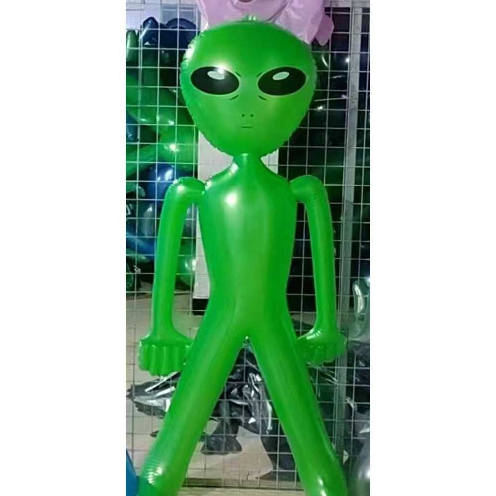 Alien Inflatable Theme Halloween Decorations Inflate Toy Alien Balloons ...