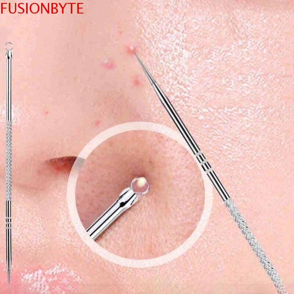 Fusionbyte Blackhead Remover 12 ซม. Face Skin Care เครื่องมือความงามสแตนเลสสิว | Shopee Thailand