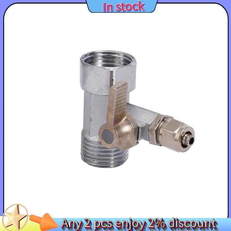 ในสต็อก-ro Feed Water Adapter 1/2 "ถึง 1/4" Ball Valve Faucet Tap Feed ...