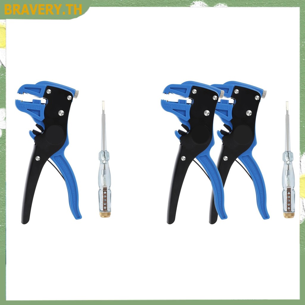 Wire Stripper 10-24 AWG Quick Cable Stripper คีมปรับไฟฟ้าคีมปอกสายไฟ ...