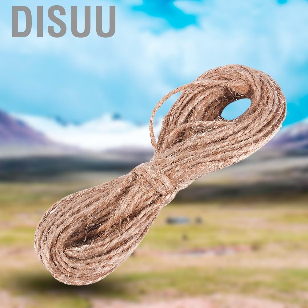 Disuu เชือกผ้าใบตกแต่งงานฝีมือ DIY ธรรมชาติที่สวยงามและทนทานสำหรับ ...