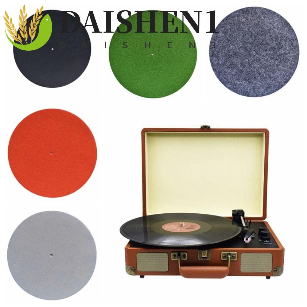 DAISHEN1 Felt Turntable Platter Mat, 3 มม.หนา Anti-static LP Slip Mat ...