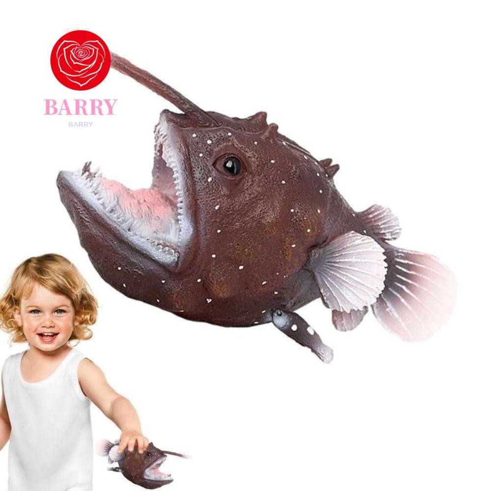 BARRY Mini Angler ปลารูป, การศึกษา PVC Marine สัตว์รุ่น, เด็กความรู้ ...