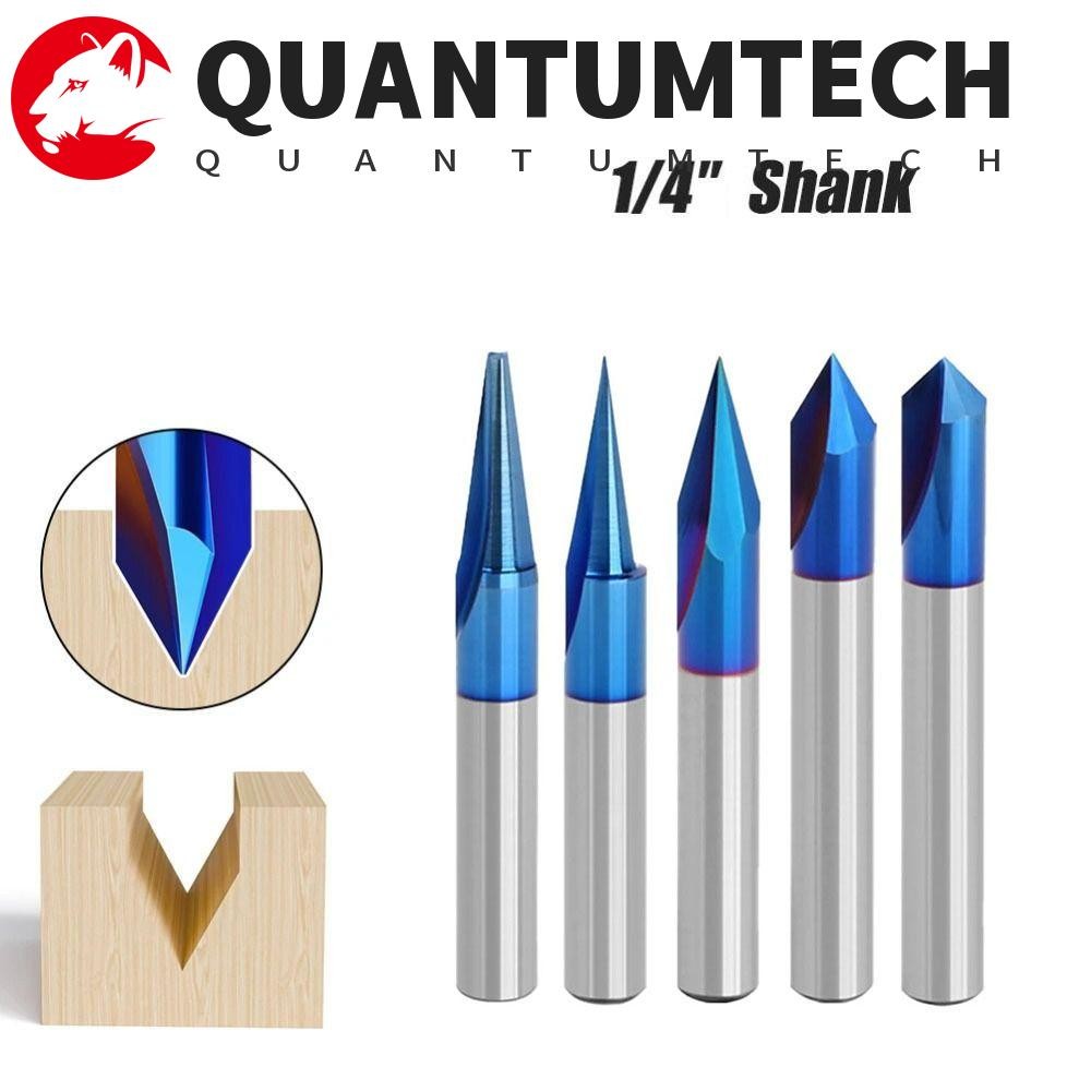 QUANTUMTECH เครื่องตัดตัดแต่ง, เครื่องตัดมิลลิ่งเหล็กแข็ง, แกะสลัก 15 ...