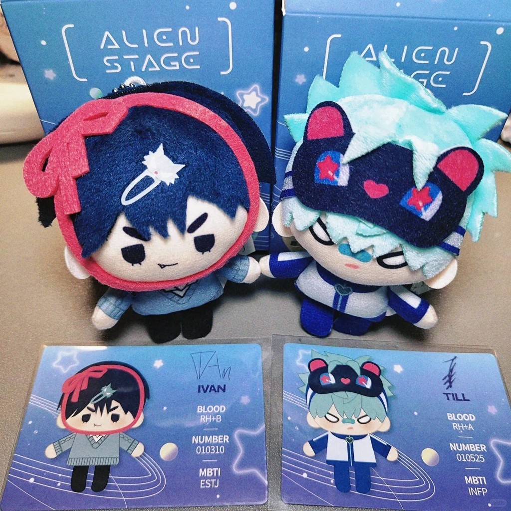 Nullset Alien Stage Blind Box IVAN ตุ๊กตาพวงกุญแจ MINI น่ารัก Till ของ ...