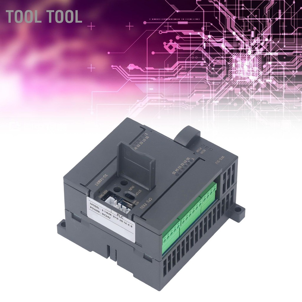 Tool PLC Controller 5A 8 อินพุต 6 เอาต์พุตความเร็วสูงนับอุตสาหกรรม Programmable Control Board ...
