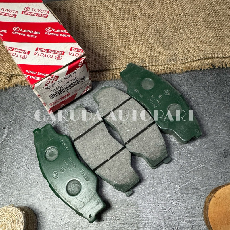 ผ้าเบรคหน้า ผ้าเบรคสําหรับ Toyota Innova Hilux Mega ห้องโดยสาร Hilux ...