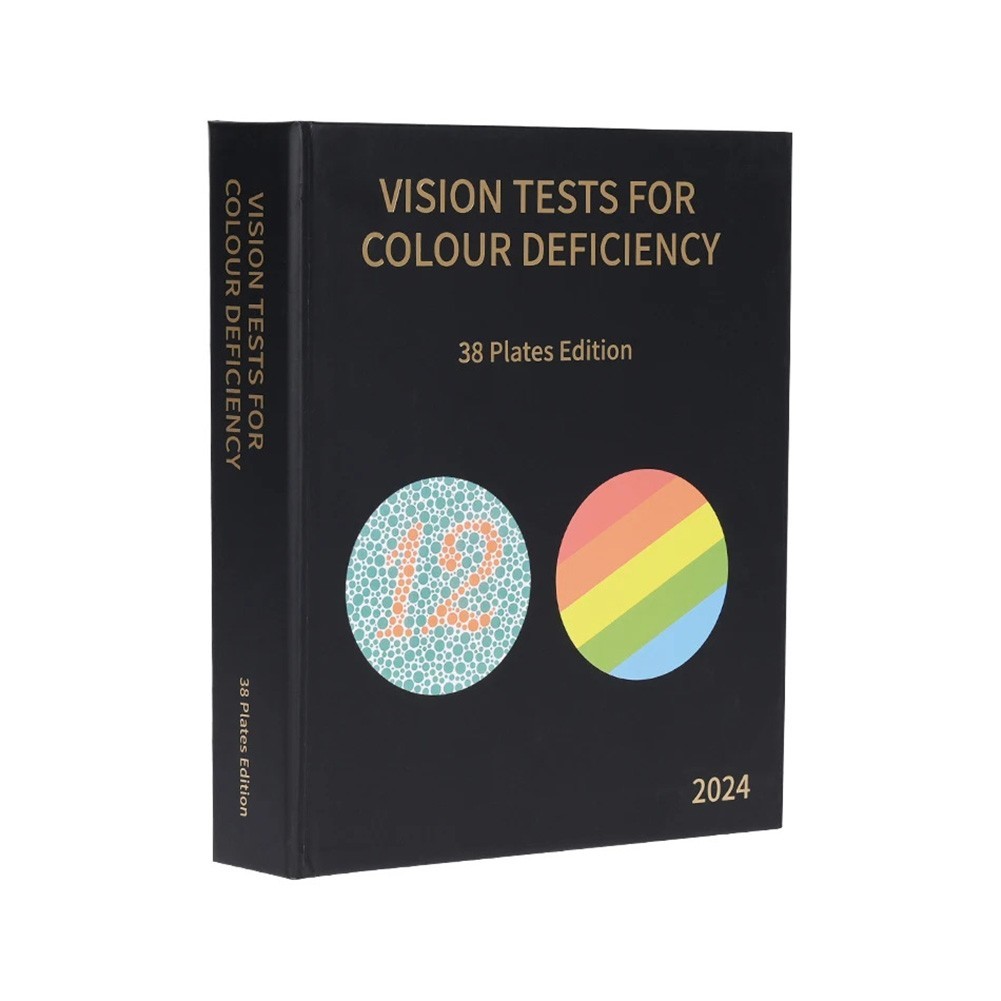 【Good】Optometry Testing Guide with Ishihara Color Difference Plates ...