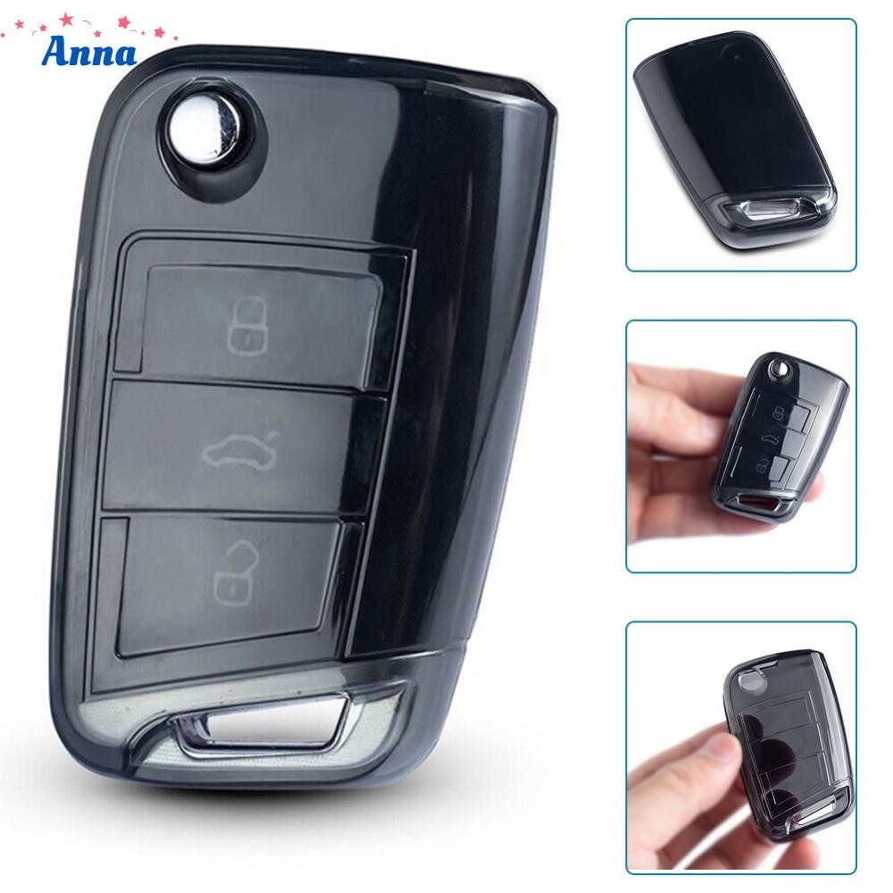 【Anna】Key Case Easy Installation For Golf/Golf R MK7 Key Fob Direct ...