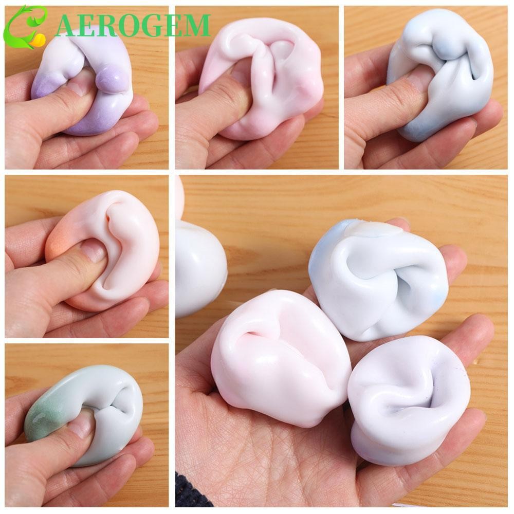 Aerogem ข้าวเหนียว Dumpling Squeeze ของเล่น, Super Soft จําลอง Hand ...