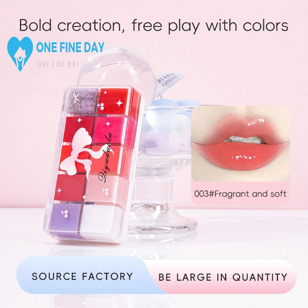 Diy ลิปสติก Palette Hydrating Glass Lip Care Moisturizing Diy Lip Plate ...