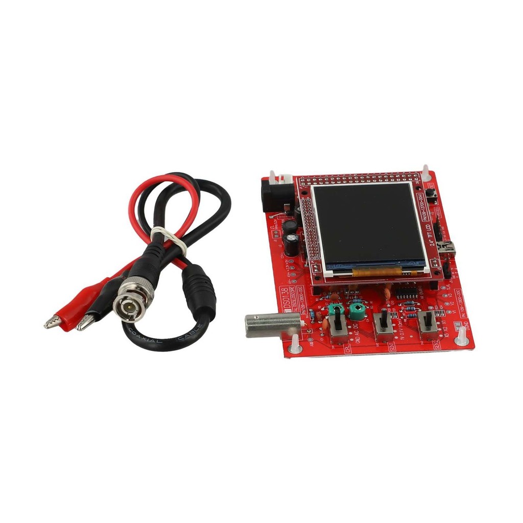 [สต็อก] Diy Kit Handheld Digital Oscilloscope 1msps Sampling Rate 2.4 ...