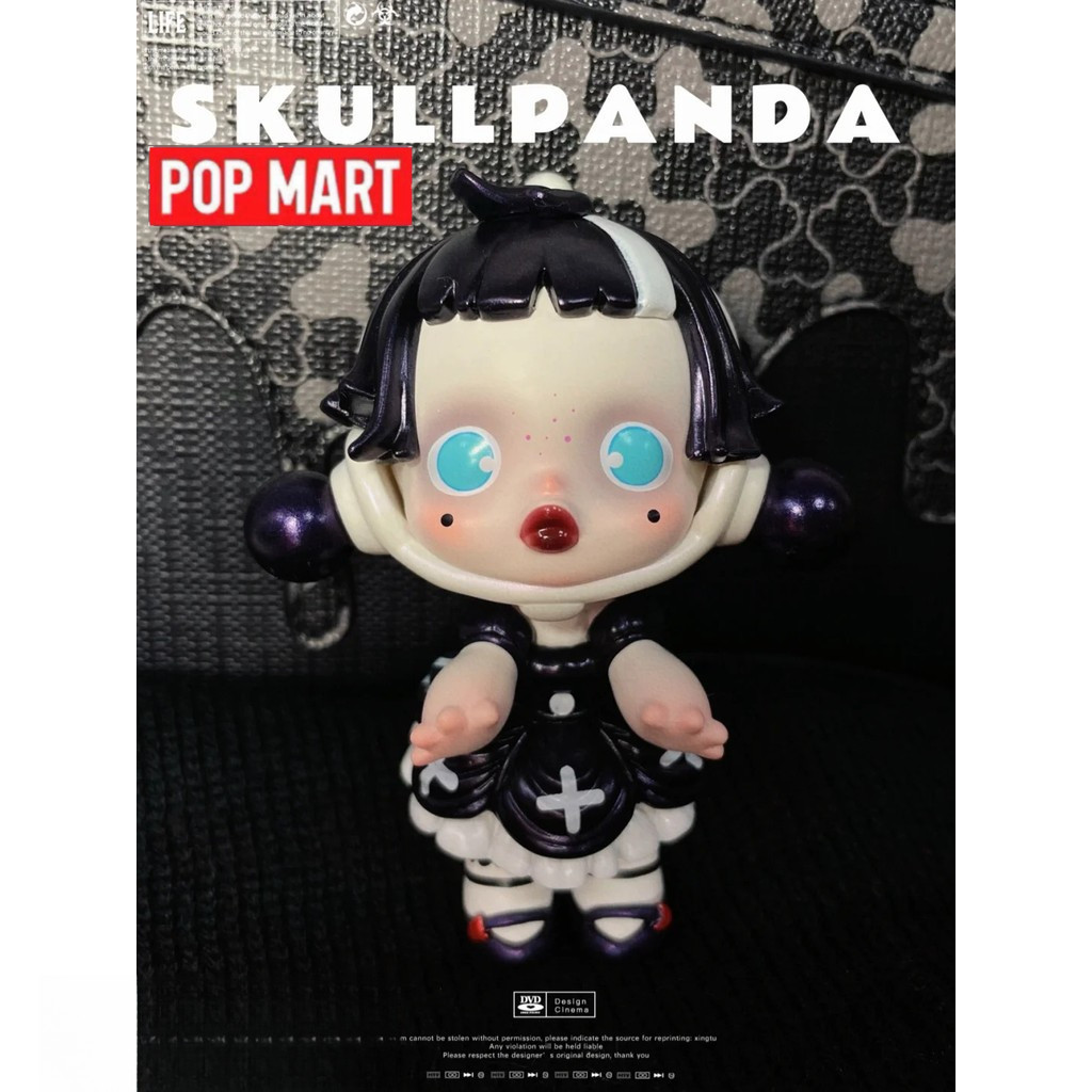 [POPMART] ของแท้พร้อมสต็อก SKULLPANDA DARK MERMAID สีดํา MERMAID ...