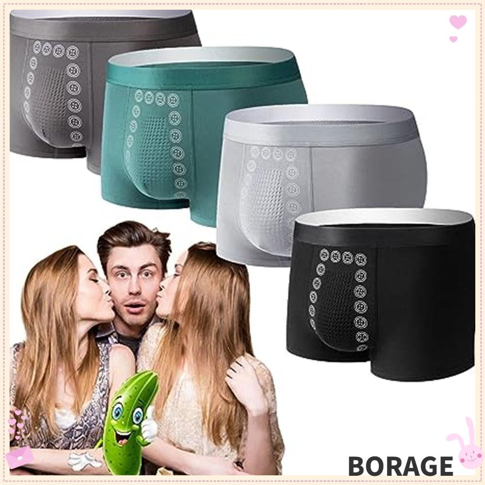 BORAG Energy Field Therapy ชุดชั้นในชาย,โพลีเอสเตอร์ Fibre Breathable ...