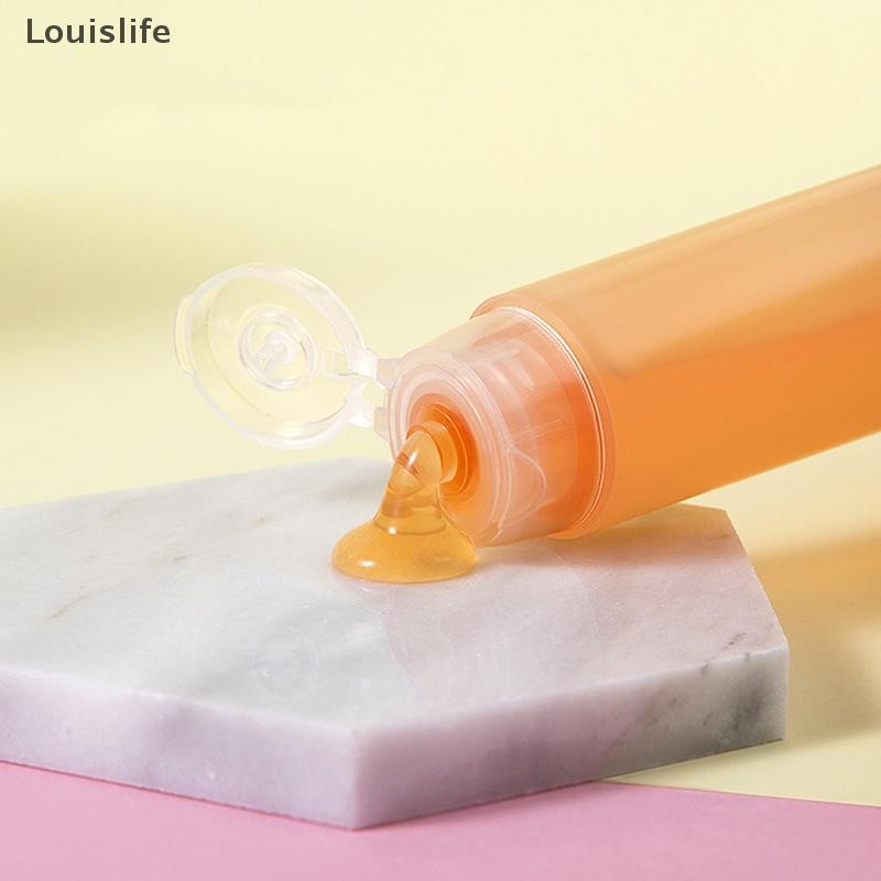 LLPH 1ชิ้นสุ่ม30/50มิลลิลิตรท่อขวดบีบย่อยขวดเดินทางเครื่องสําอางโลชั่นรีฟิลภาชนะขวดเปล่าขวดครีม ...