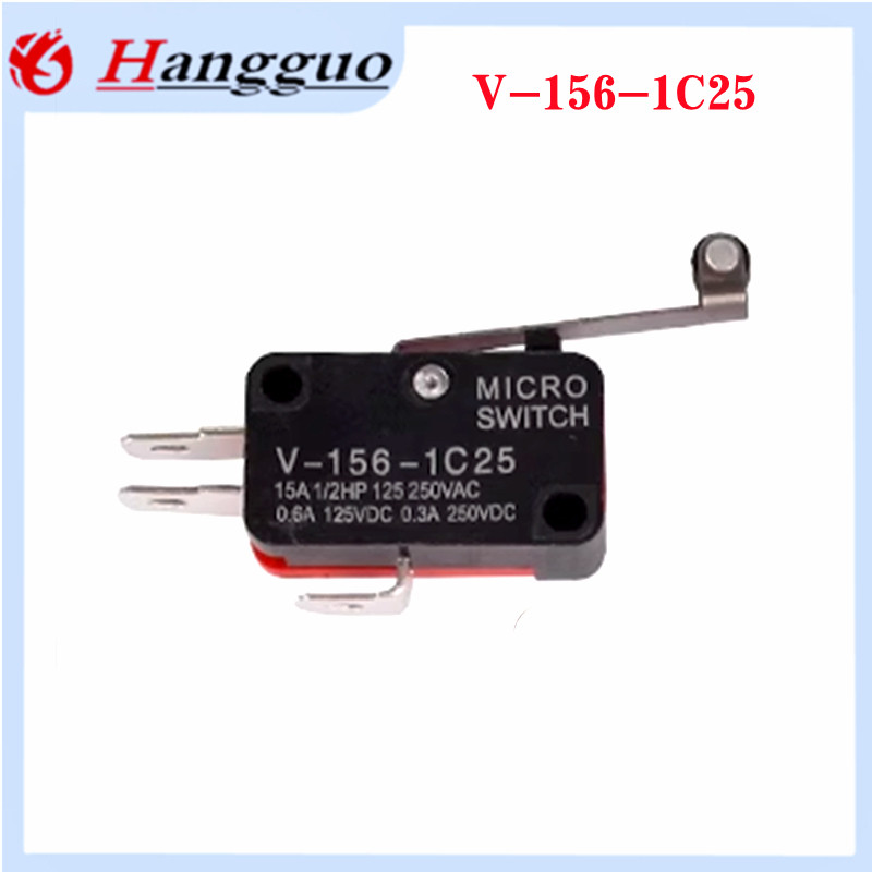 5-10 ชิ้น/ล็อต V-156-1C25 15A ไมโครสวิตช์,ปุ่มกด SPDT Momentary Snap Action Limit สวิทช์,สวิทช์ ...