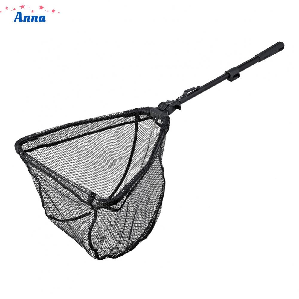 【Anna】Fishing Net Pole Nylon Rubber Shrunk Length 41cm High-quality ...