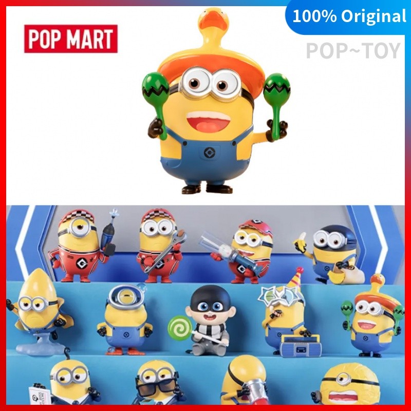 POPMART Minions Illumination Despicable Me4 Blind Box Figures Pop Mart ...