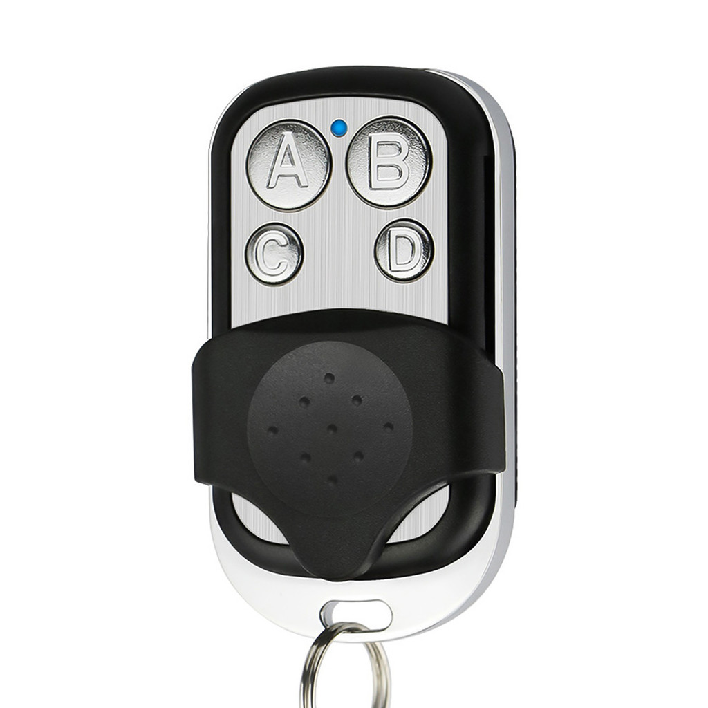 433mhz Copy รีโมทคอนโทรลโลหะ Clone Remotes 4 ปุ่ม Cloning Key Fob โรงรถ ...