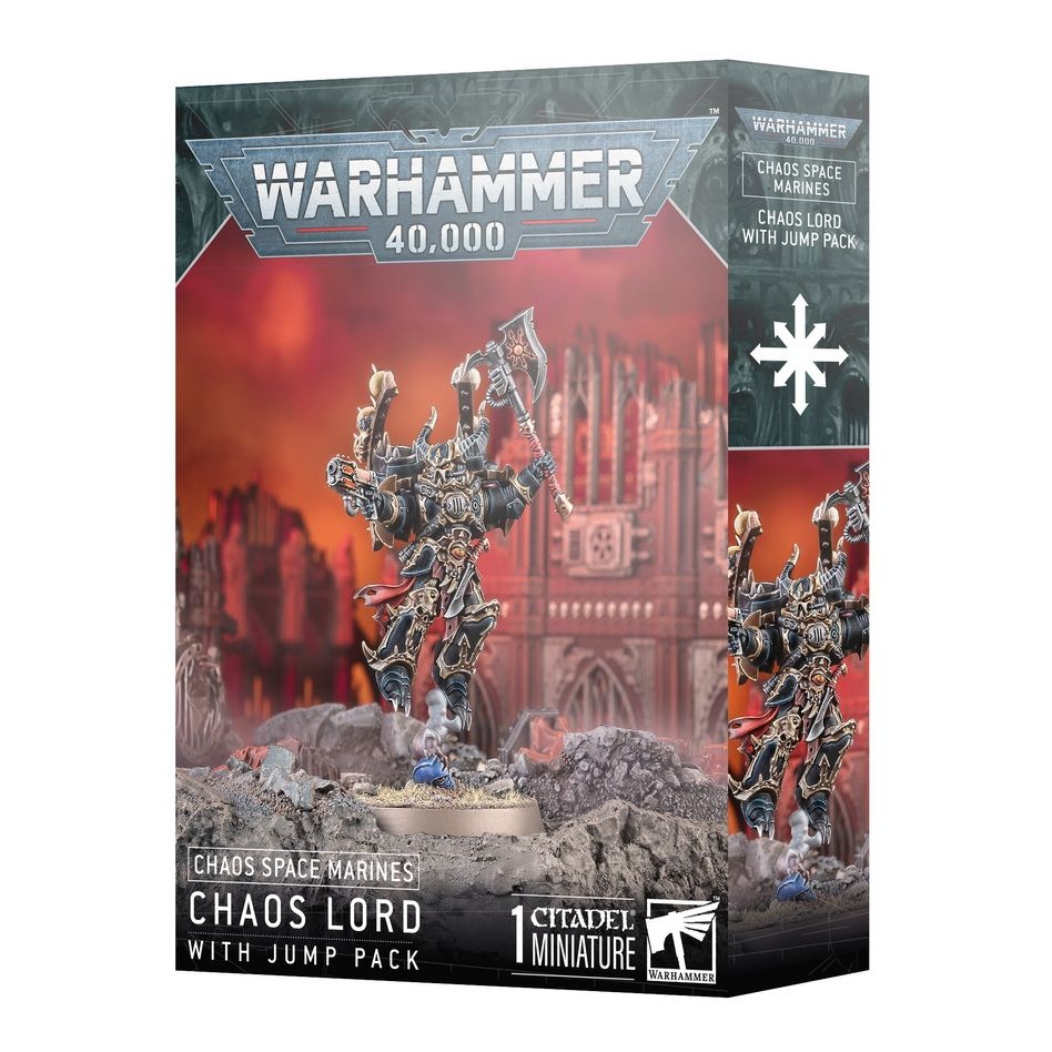 (GWพร้อมส่ง) CHAOS SPACE MARINES: LORD WITH JUMP PACK | Shopee Thailand