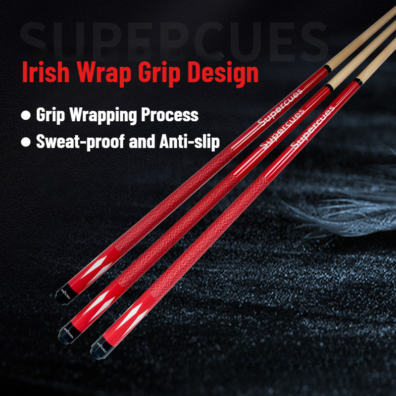 Supercues 1/2 Split Pool Cues, 10 มม./11.5 มม./13 มม.เก้าลูกสนุ๊กเกอร์ ...