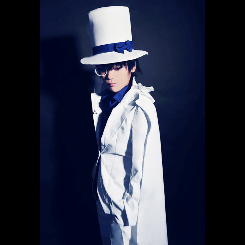 [New Product]Detective Conan Kid Cat Burglar cos Costume Comic Show ...
