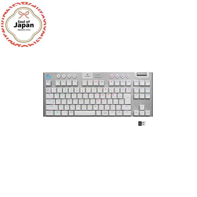 Logicool G PRO Gaming Keyboard G913-TKL-TCWH Tenkeyless Tactile Brown ...