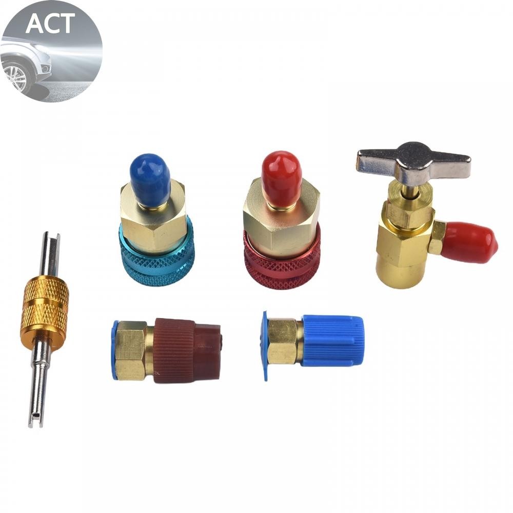 ขั้วต่อ 2x Coupler ทนความร้อนกันสนิม 1/4\" อะแดปเตอร์ SAEx1/2\" SAE ...