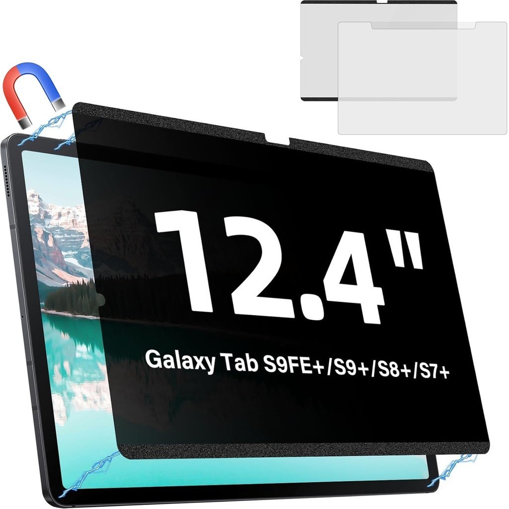 Magnetic Privacy Screen Protector สําหรับ Samsung Galaxy Tab S10 FE+ 13 ...