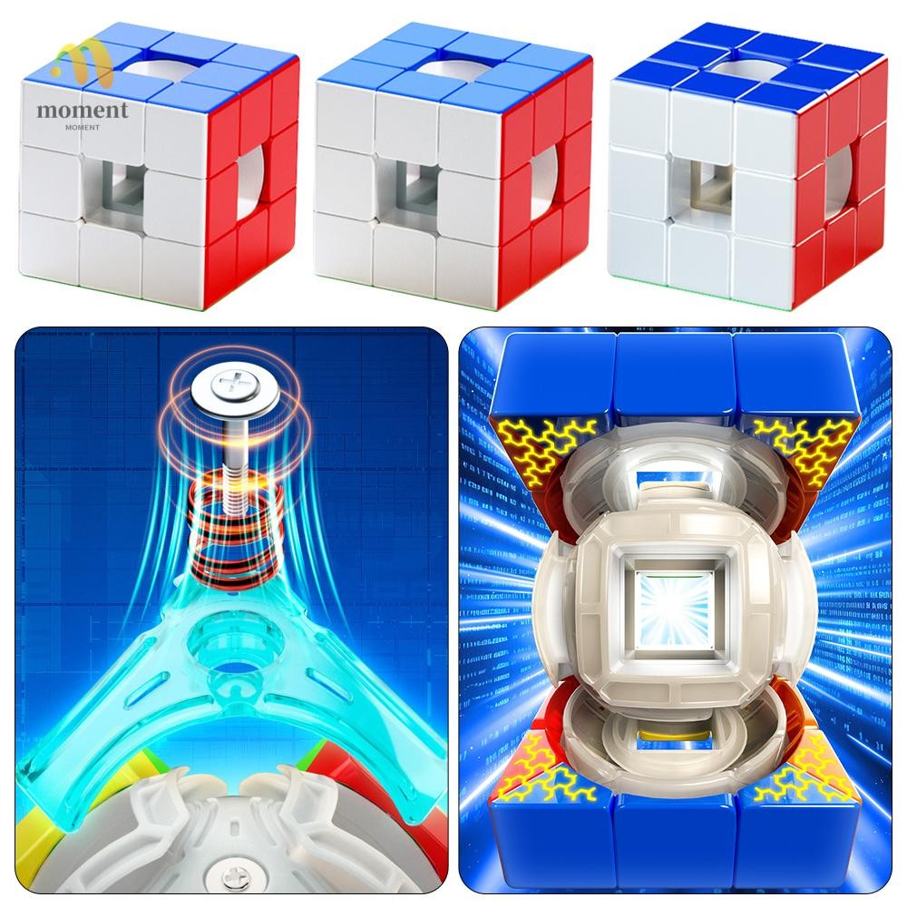 MOMENT Void Cube, QiYi XMD Tornado V4M Infinite Magic Cube, คุณภาพสูง Anti Stress Pioneer รุ่น ...