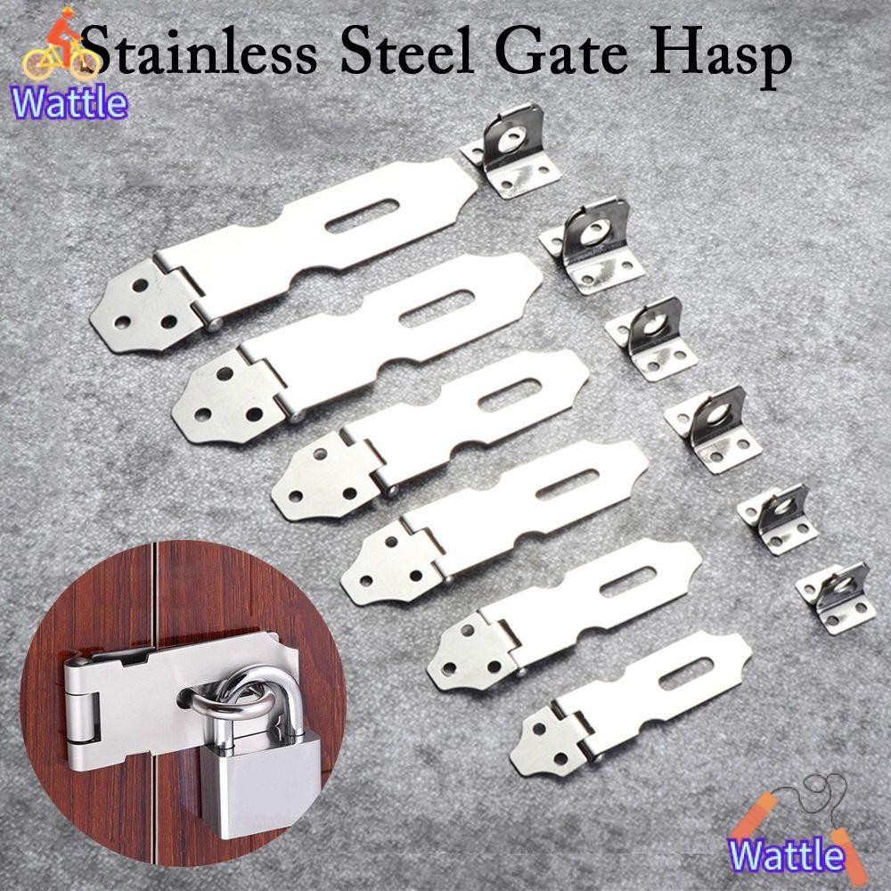 WATTLE Gate Hasp อุปกรณ์เสริมในครัวเรือนฮาร์ดแวร์ตู้ล็อคกล่อง | Shopee ...