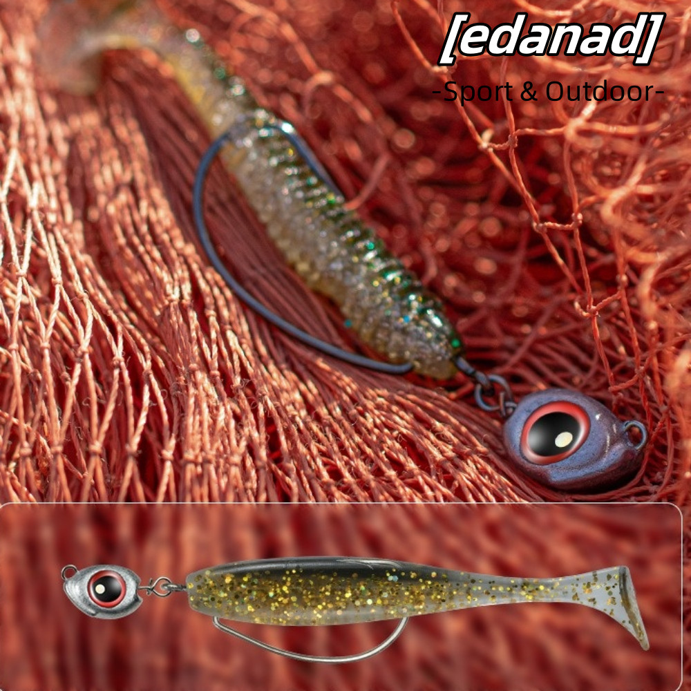 EDANAD Swimbait Jig Heads, Jig Head Bottom Lead Head Bait sinker, 2025 ...