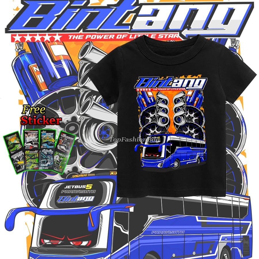 สีเขียว - BINTANG Jb5 Bus เสื้อผ้าเด็ก Telolet Bus Vector เสื้อยืด ...