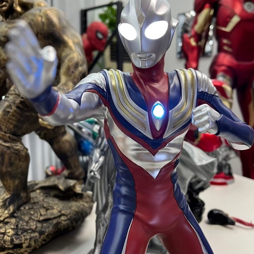 Ultraman Tiga Full Body Statue of Concave-Convex Man Similarity40cm ...