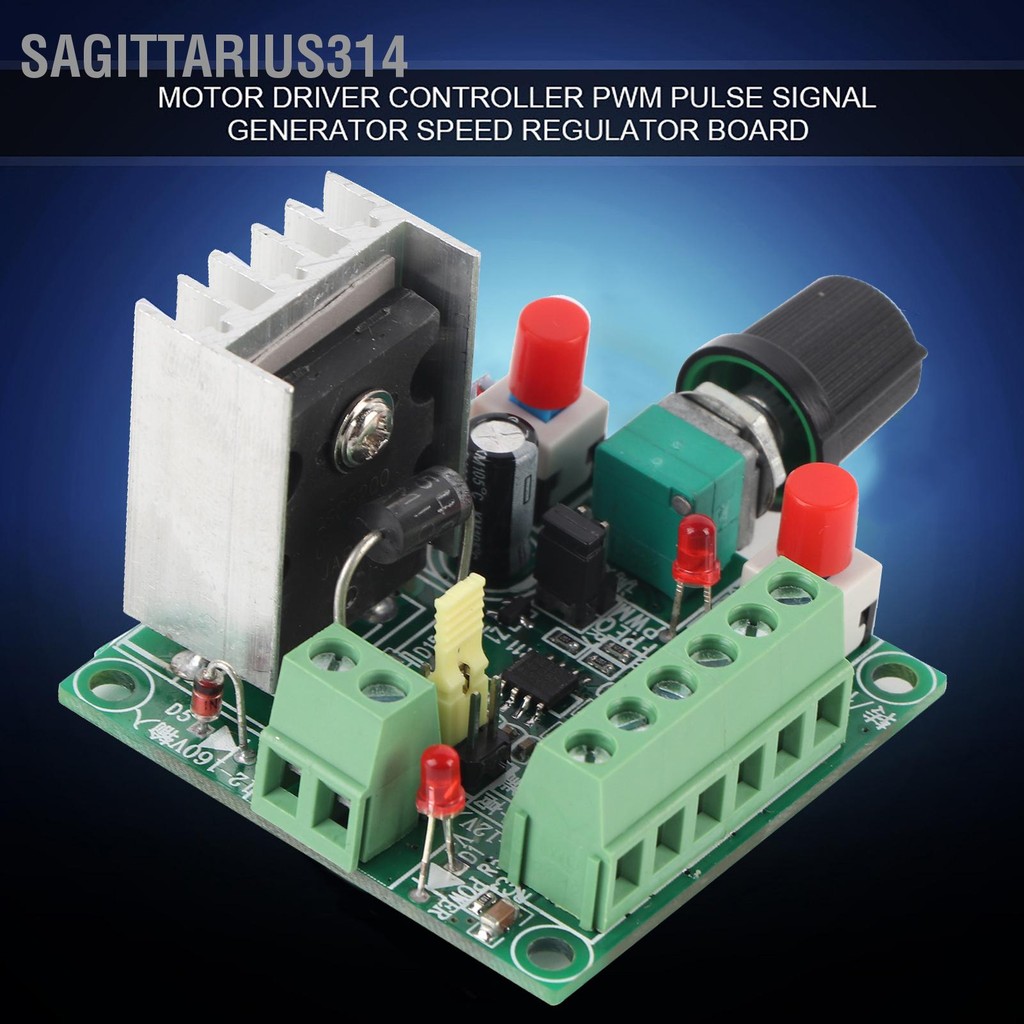 Sagittarius314 Stepper Motor Controller PWM Pulse สัญญาณ Generator Speed Regulator Board ...